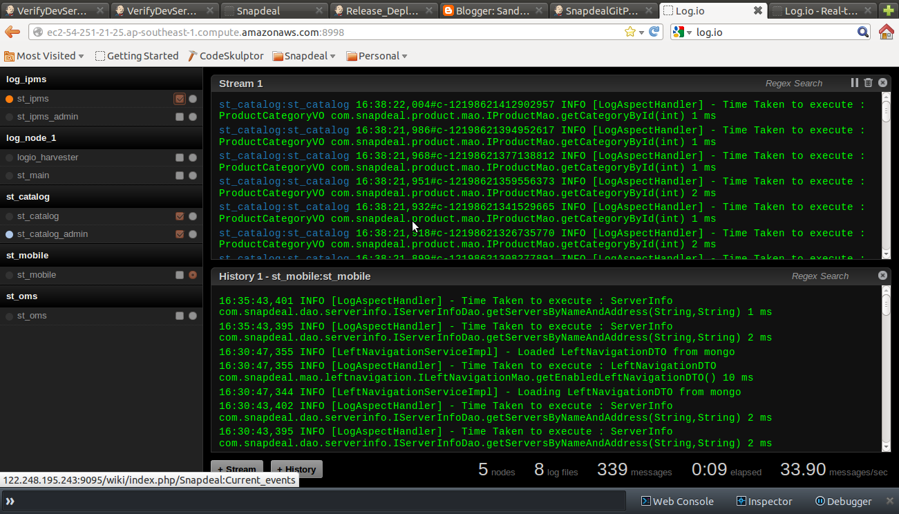 Managing logs of Application - DEVOPS DONE RIGHT.