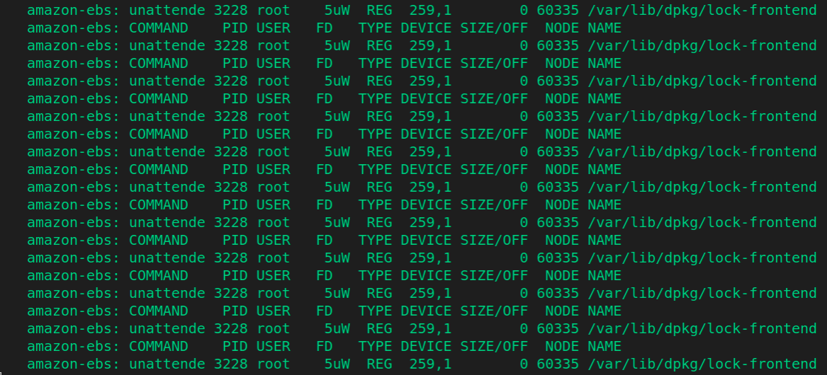 How to fix the dpkg lock file error in Packer? – DEVOPS DONE RIGHT.