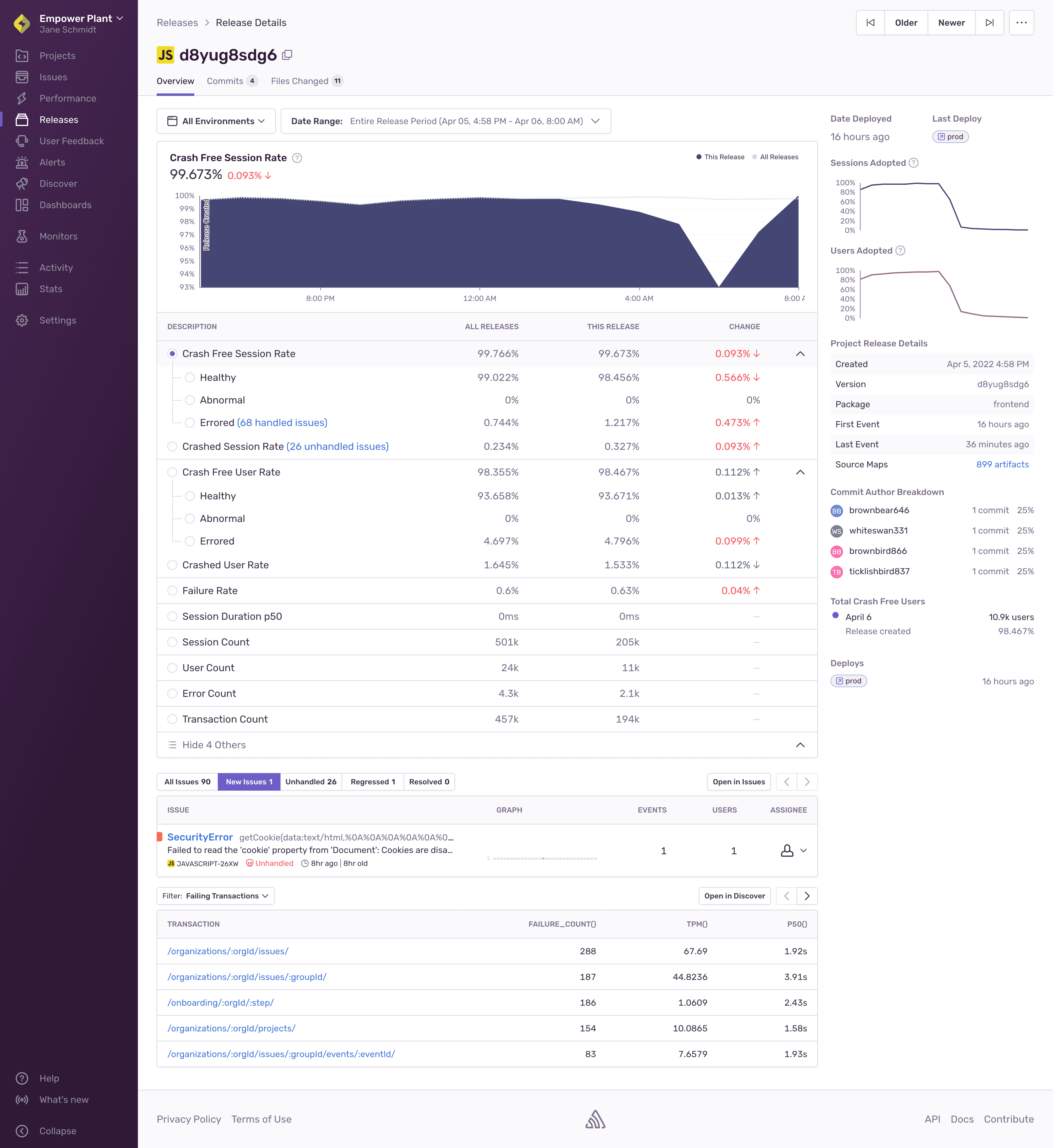 Monitoring and Release tracking with Sentry - DEVOPS DONE RIGHT.